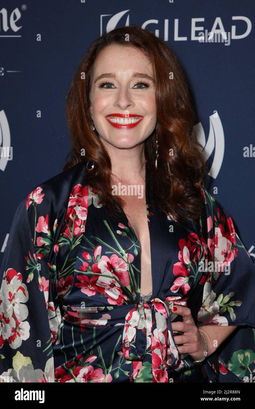 Fiona Dawson attends the 33rd Annual GLAAD Media Awards on April 02, 2022 in Beverly Hills ...