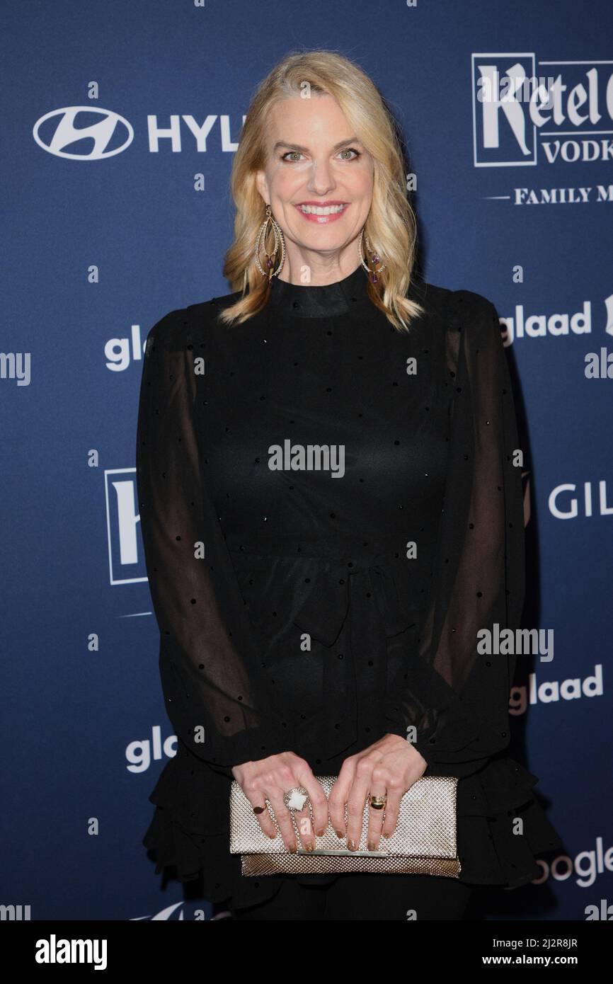 Sarah Kate Ellis attends the 33rd Annual GLAAD Media Awards on April 02 ...