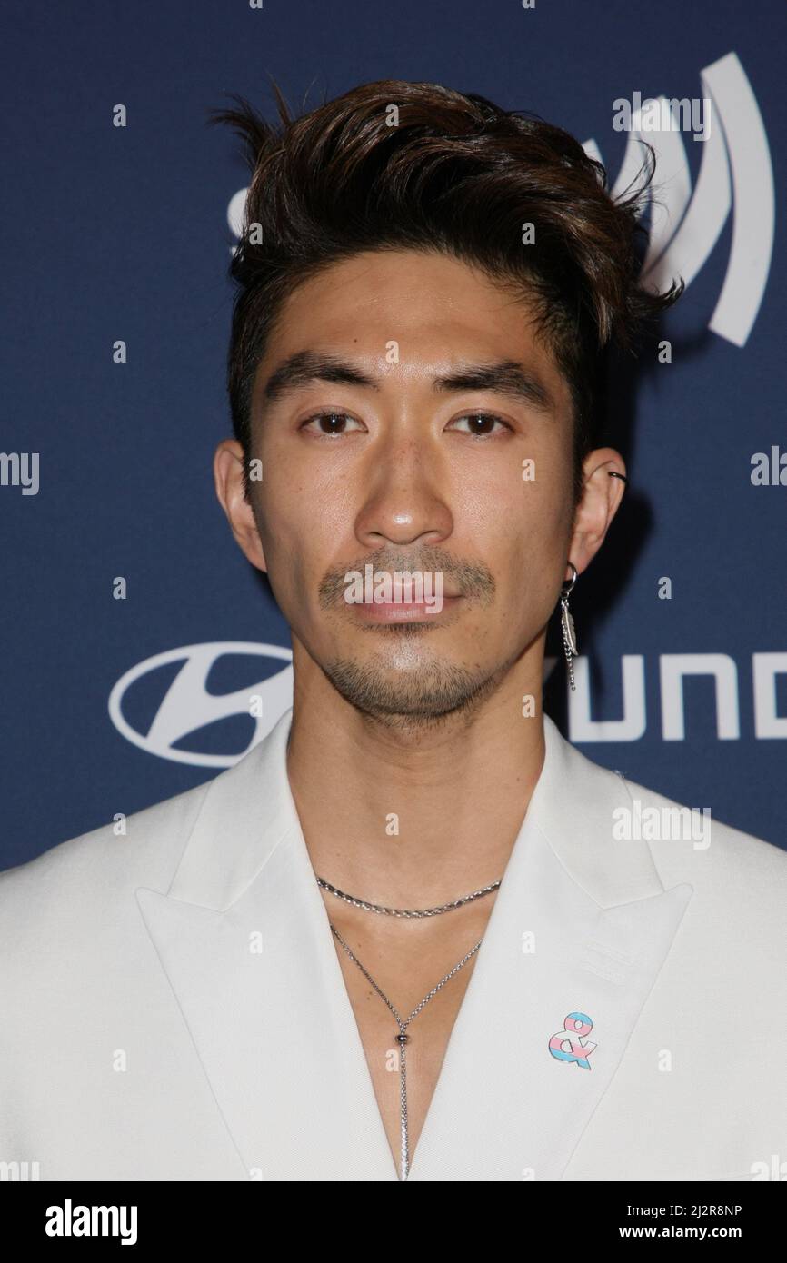 Ronnie Woo attends the 33rd Annual GLAAD Media Awards on April 02, 2022 ...
