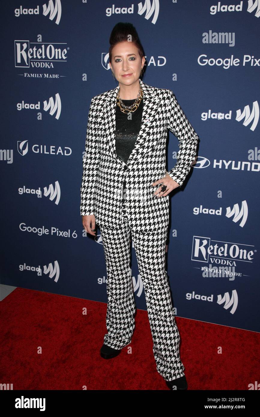 Lisa Donato attends the 33rd Annual GLAAD Media Awards on April 02 ...