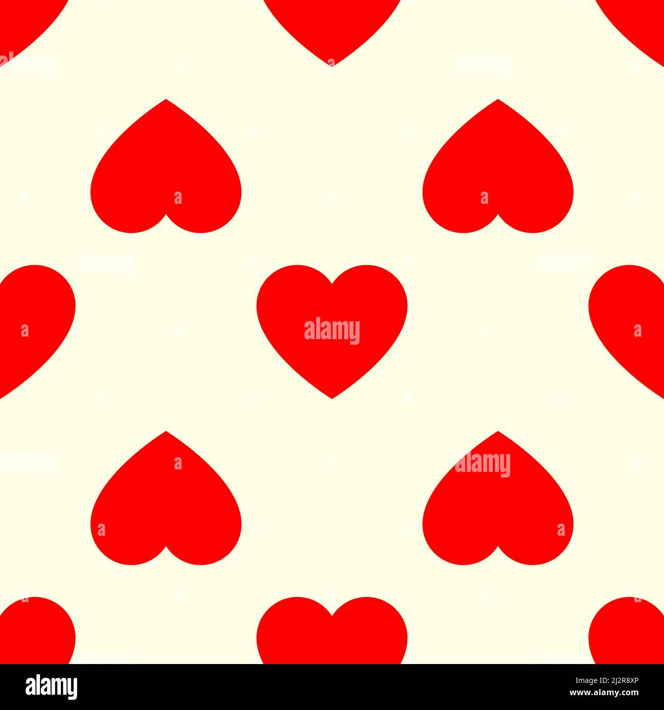 Seamless, repeatable heart shape, icon pattern, texture. Heart wrapper ...