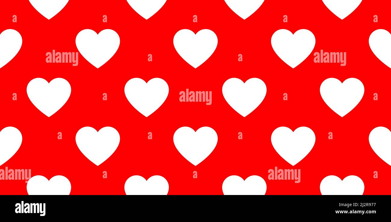 Seamless, repeatable heart shape, icon pattern, texture. Heart wrapper ...
