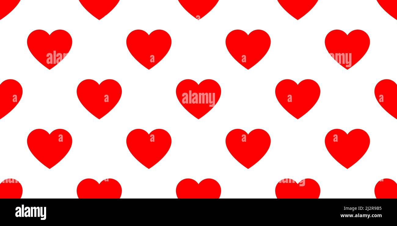 Seamless, repeatable heart shape, icon pattern, texture. Heart wrapper ...