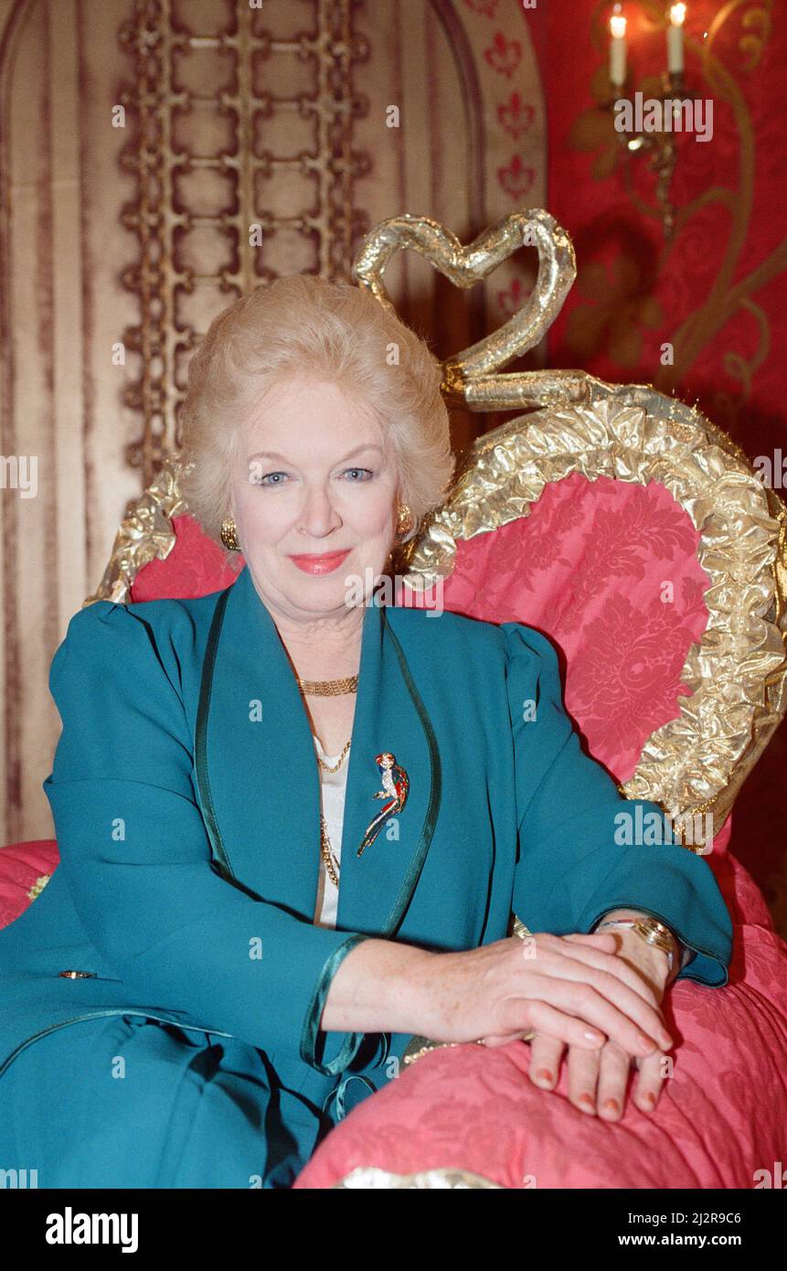 Actress June Whitfield. 15th September 1992 Stock Photo - Alamy
