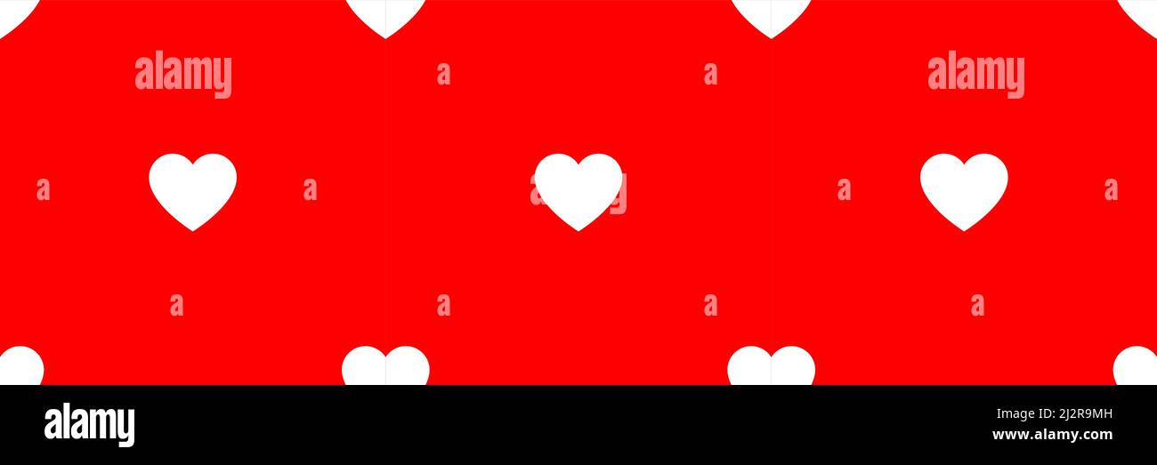 Seamless, repeatable heart shape, icon pattern, texture. Heart wrapper ...
