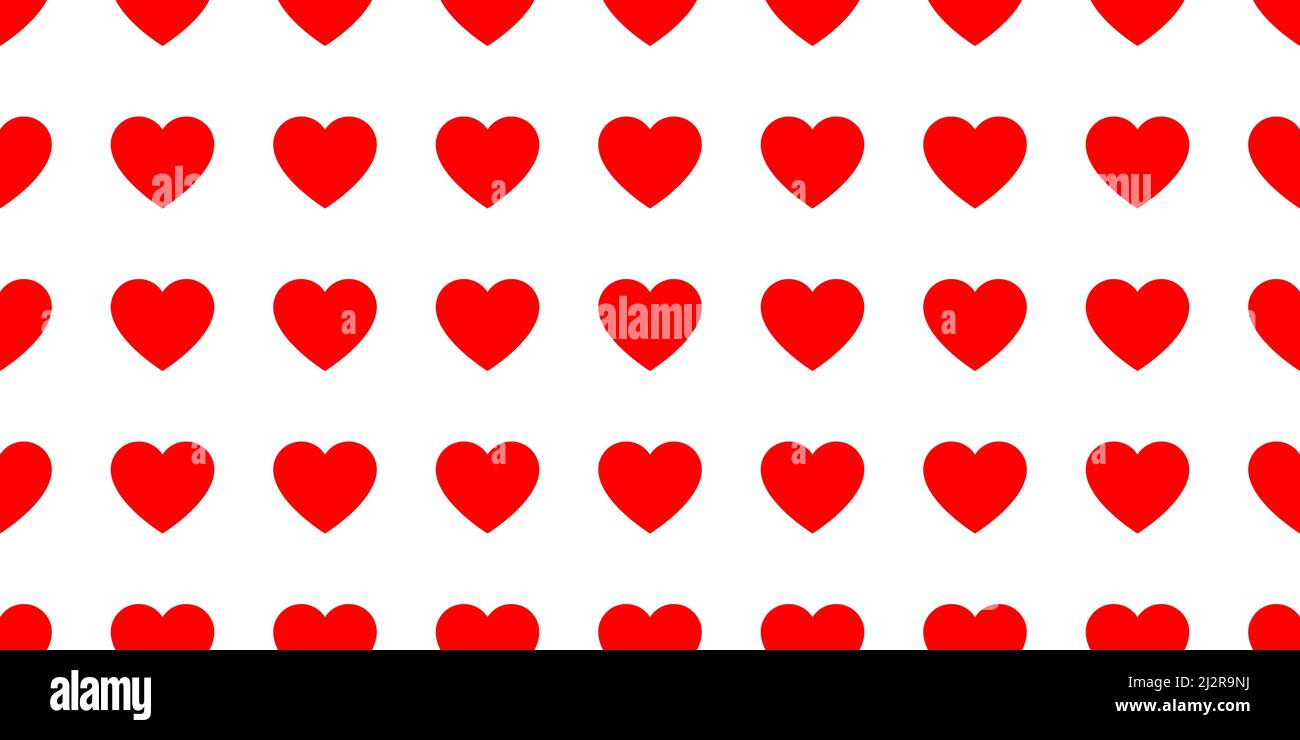 Seamless, repeatable heart shape, icon pattern, texture. Heart wrapper ...