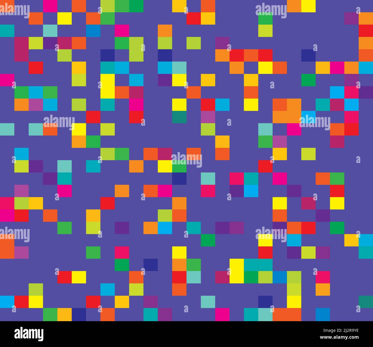 Random squares, rectangles black and white, monochrome geometric ...