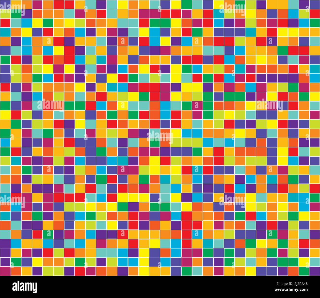 Random squares, rectangles black and white, monochrome geometric ...
