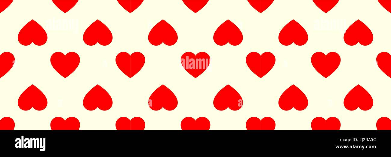 Seamless, repeatable heart shape, icon pattern, texture. Heart wrapper ...
