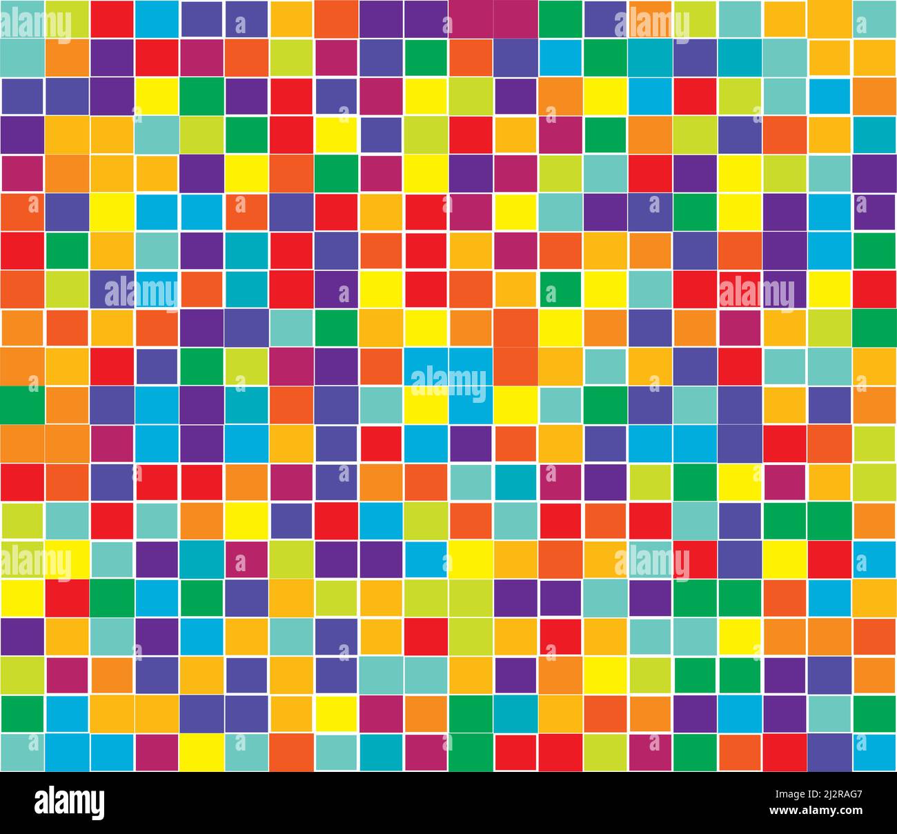 Random squares, rectangles black and white, monochrome geometric ...