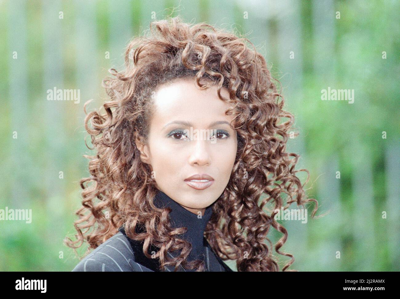 Iman, international model and actress in London to promote BBC2 special ...