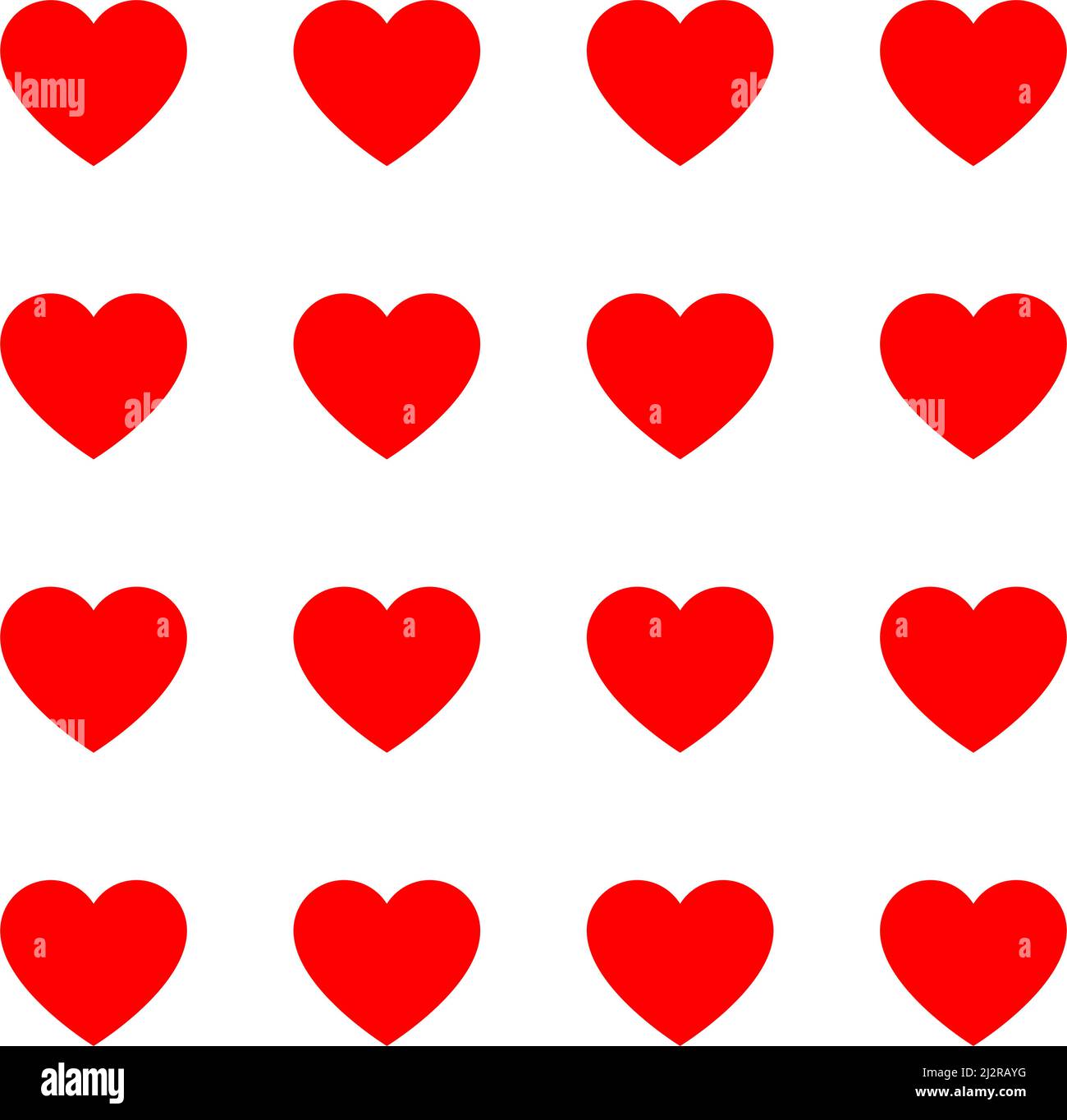 Seamless, repeatable heart shape, icon pattern, texture. Heart wrapper ...