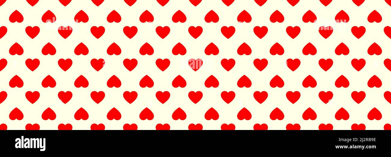 Seamless, repeatable heart shape, icon pattern, texture. Heart wrapper ...