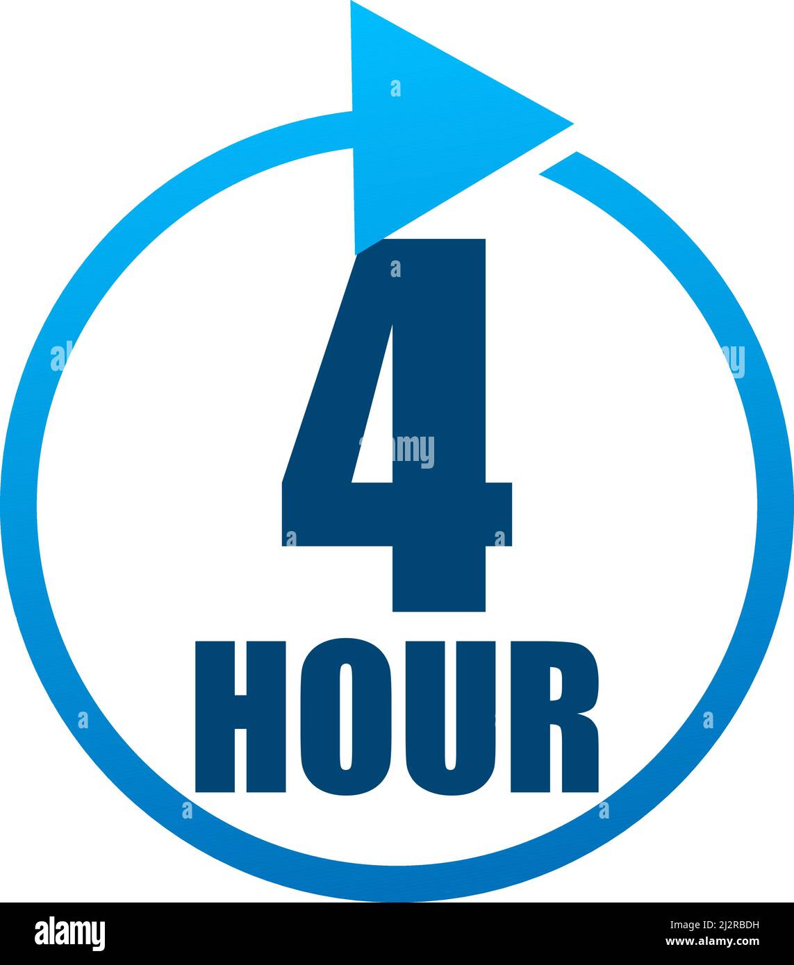 Turnaround, TAT icon, symbol series. With hours, days, months and ...
