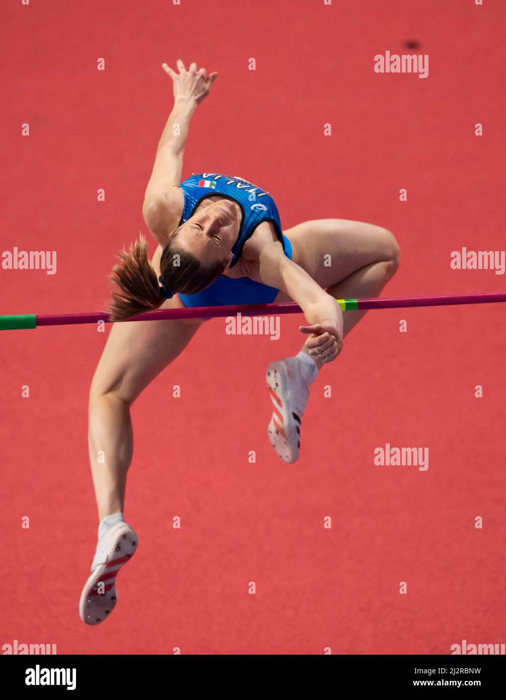 Elena vallortigara high jump hi-res stock photography and images - Alamy