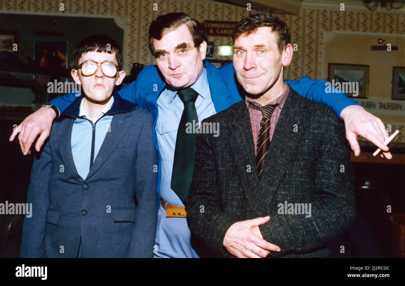 Junior Elvis, Jarrow Elvis aka Joe Allen and Gino. 1992 Stock Photo - Alamy