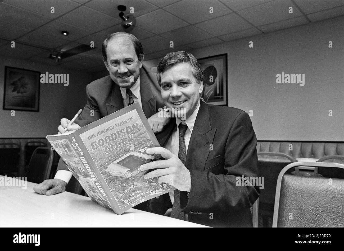 Ken Rogers, Book launch, One Hundred Years of Goodison Glory, The ...