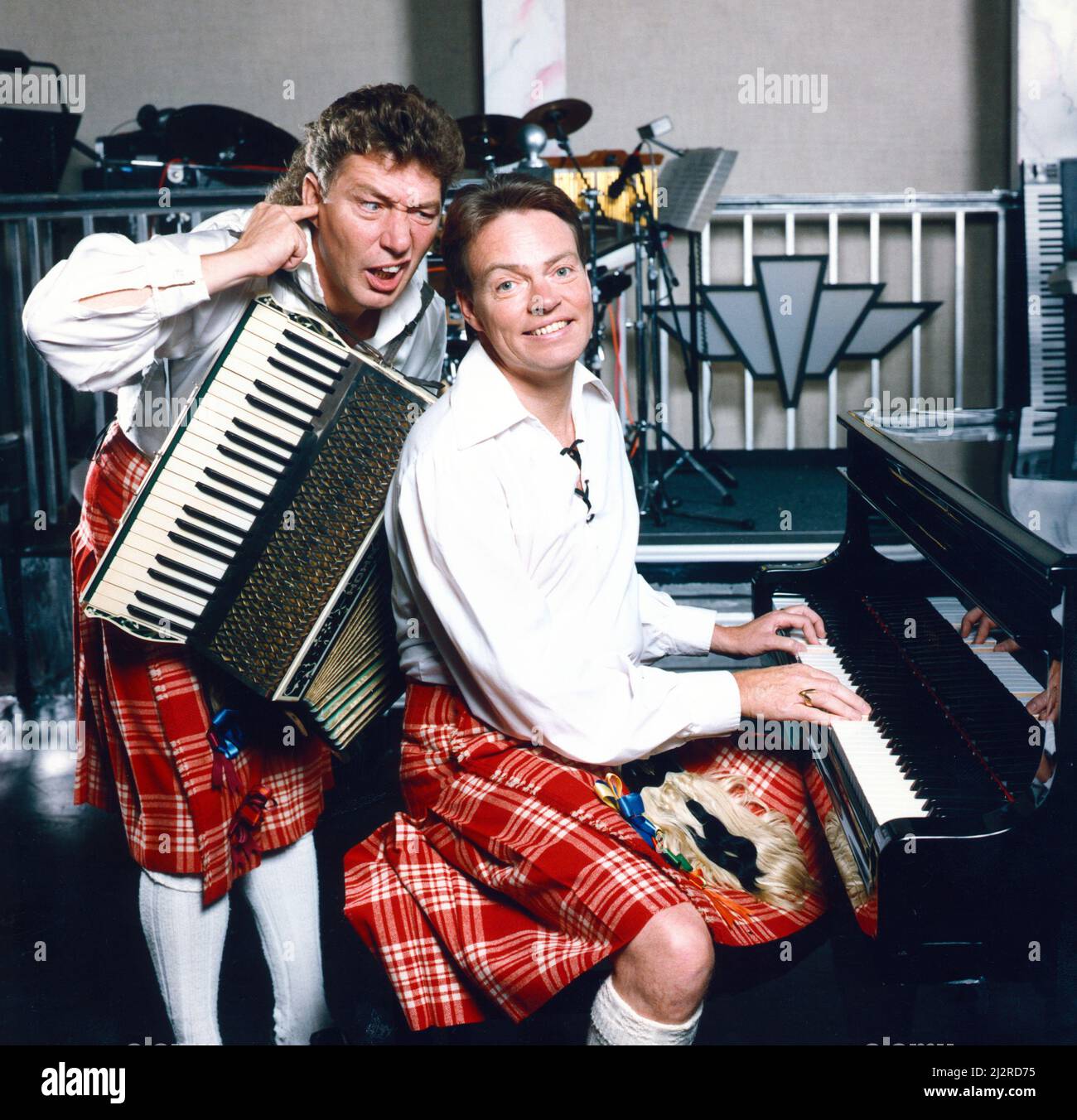 With a couple of sporrans and a squeeze box, Hey Presto! Allan and ...