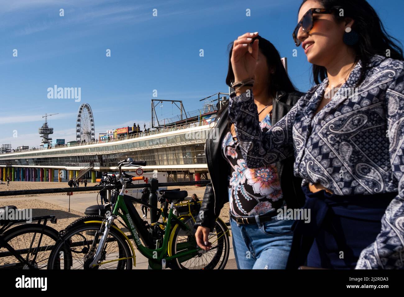 Netherlands, The Hague on 2021-05-28. Illustration of daily life in The ...