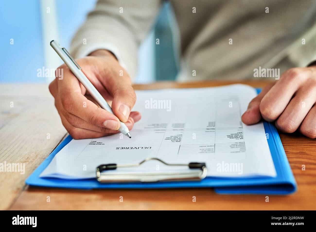 Hes got the answers. Cropped shot of an unrecognizable businessman ...