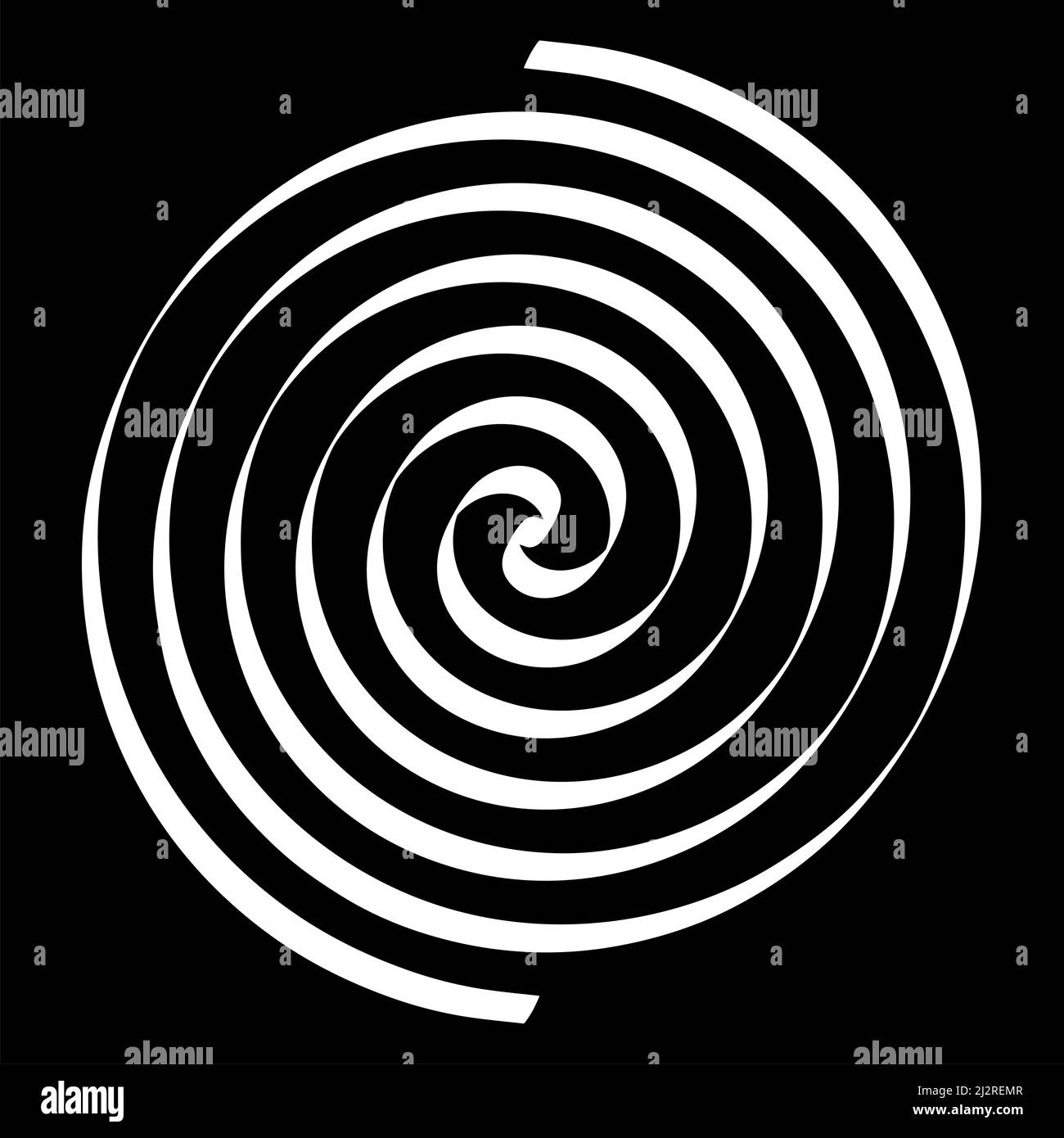 Spirally shape. Swirl, twirl, whirl and twirl vector design element ...