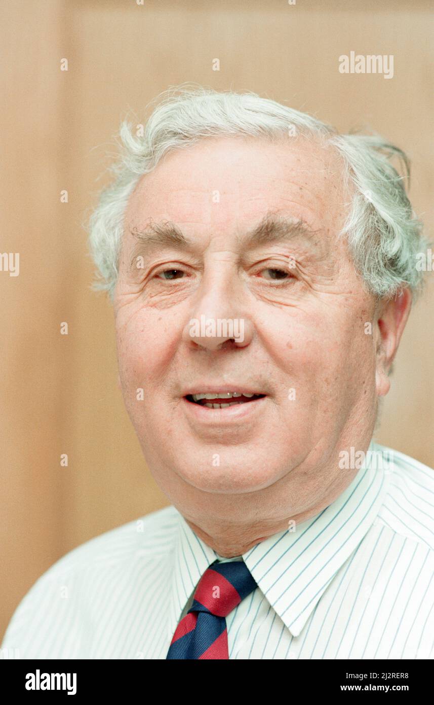 Doug Ellis, Chairman Aston Villa Football Club, news press conference ...
