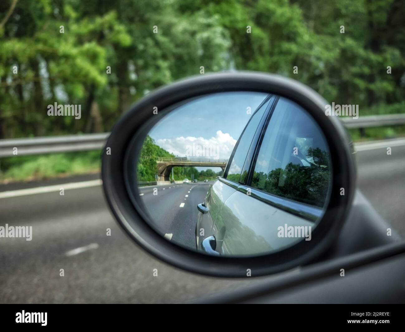 Rear view motoring hi-res stock photography and images - Alamy
