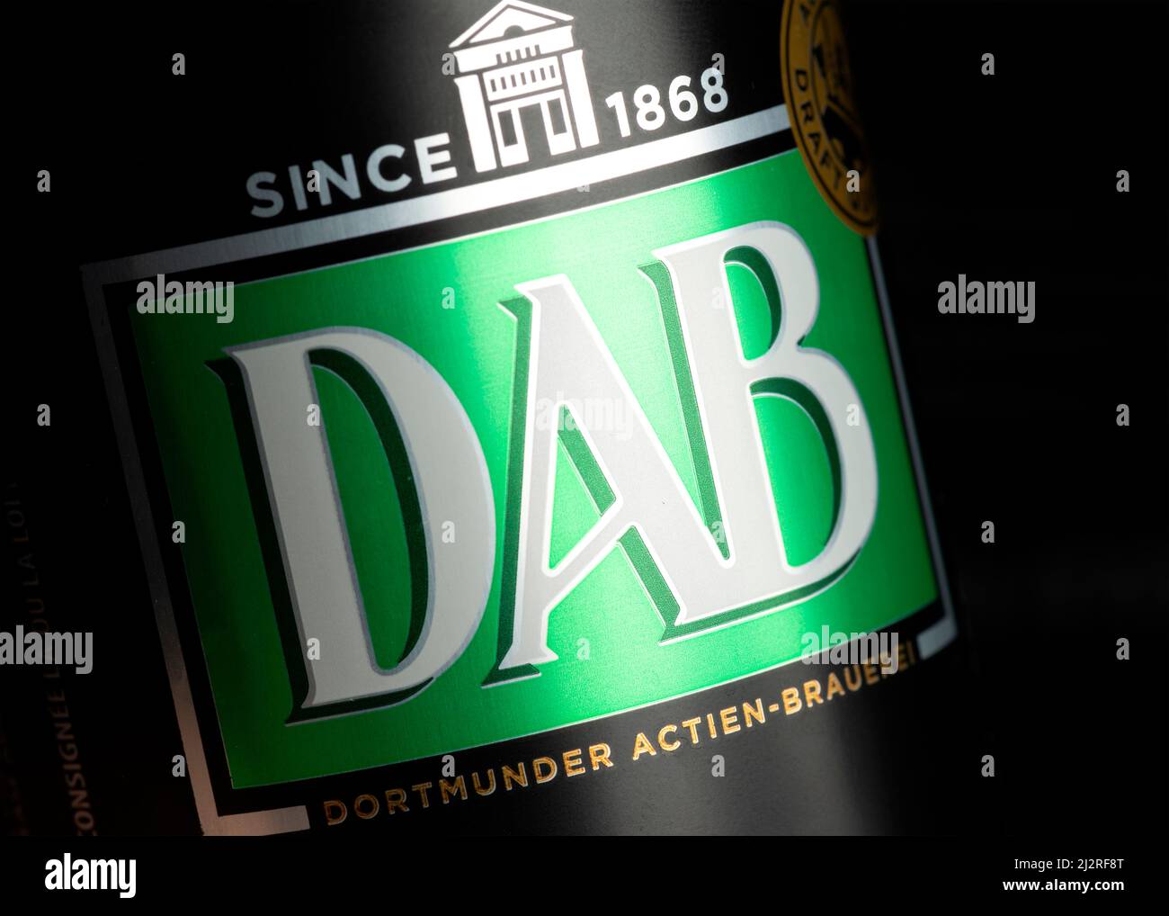 Dab beer logo hi-res stock photography and images - Alamy