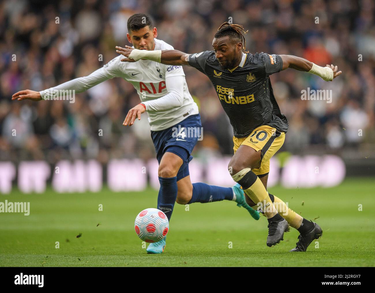 London, UK. 03rd Apr, 2022. 03 April 2022 - Tottenham Hotspur v ...