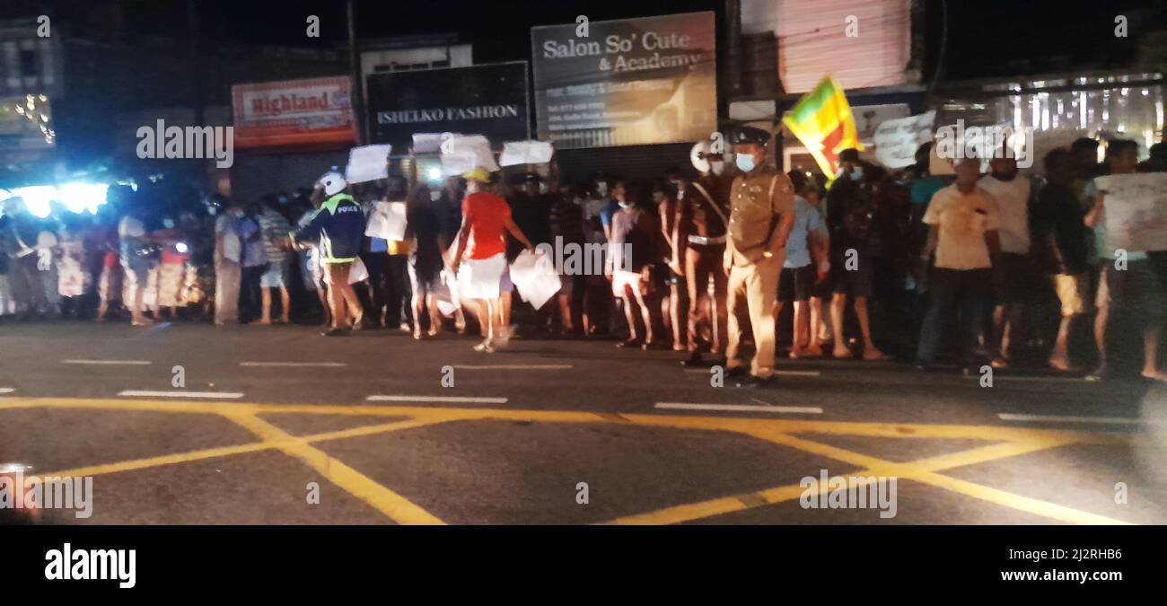 Go home gota protest hi-res stock photography and images - Alamy