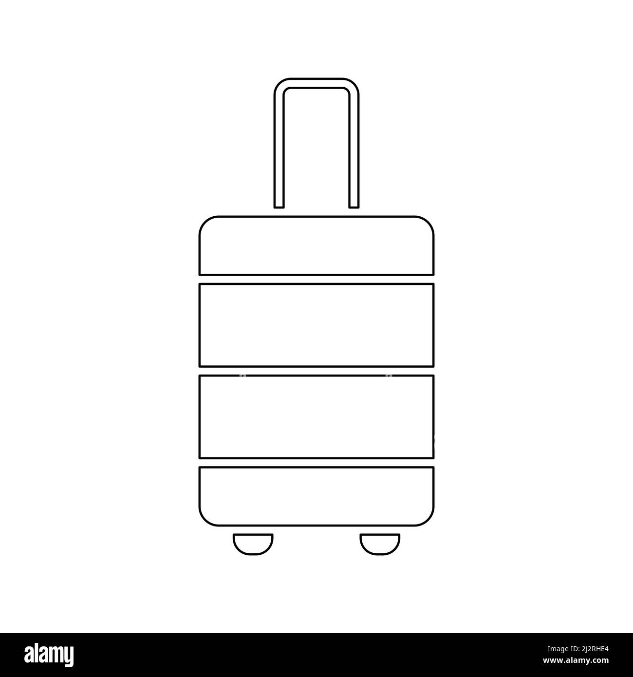 Carry on luggage trolley hi-res stock photography and images - Alamy