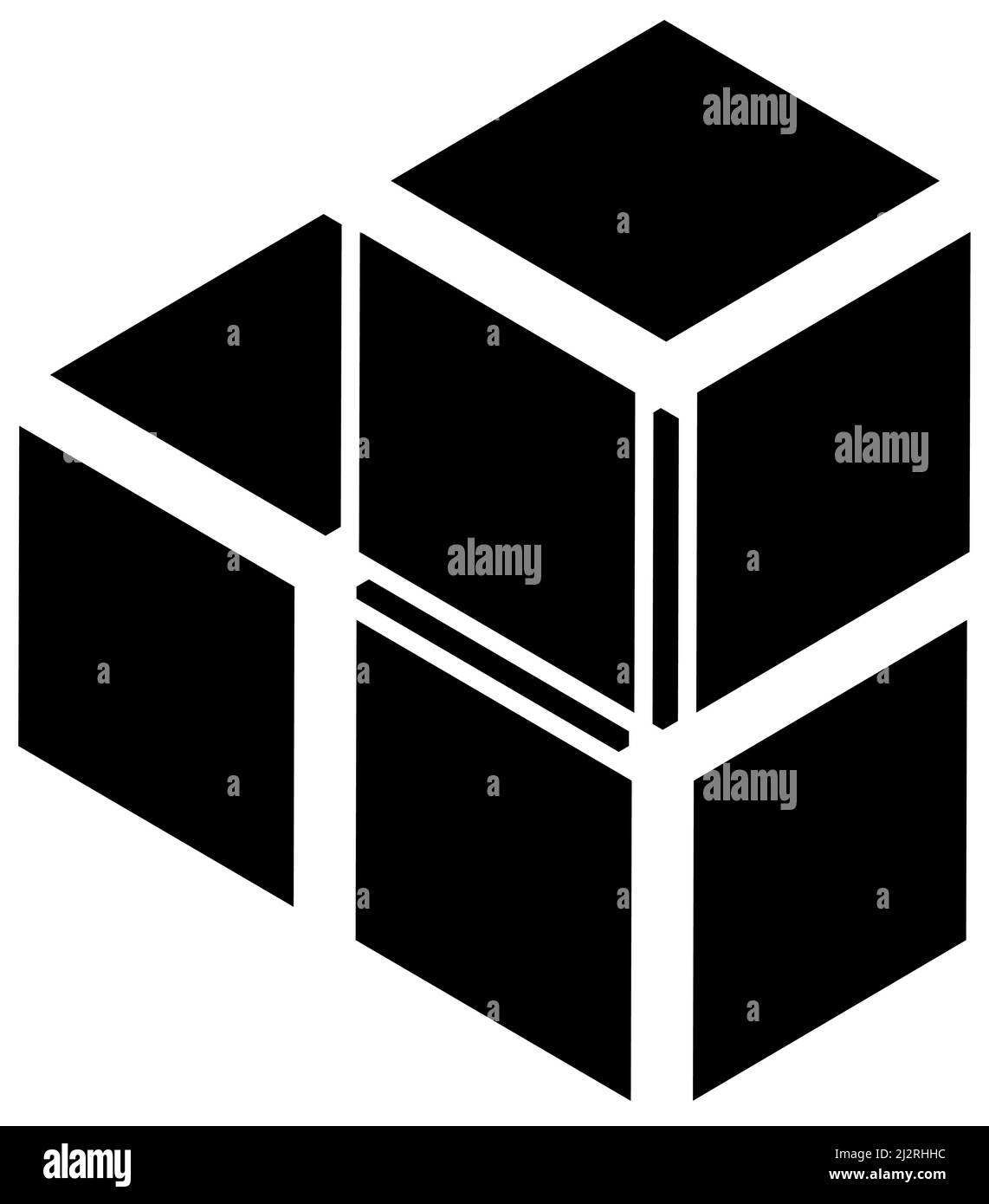 3d isometric cube(s) as construction, construct, building, technology ...