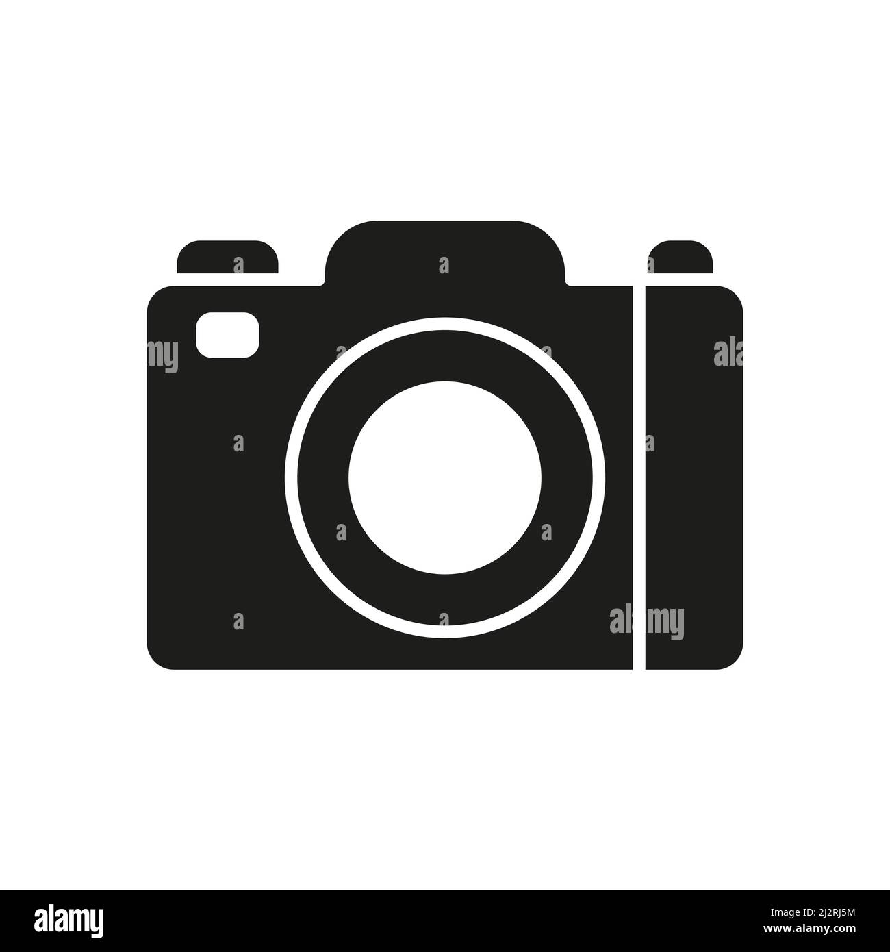 Camera icon. Studio camera for photographer outline symbol. Vector ...