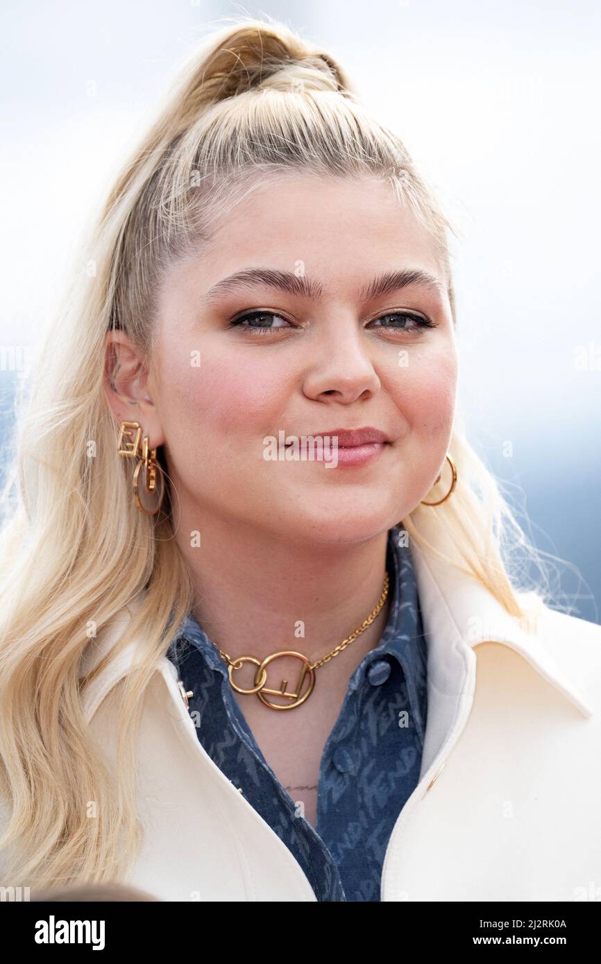 Louane Emera attends the Visions Photocall during the 5th Canneseries ...