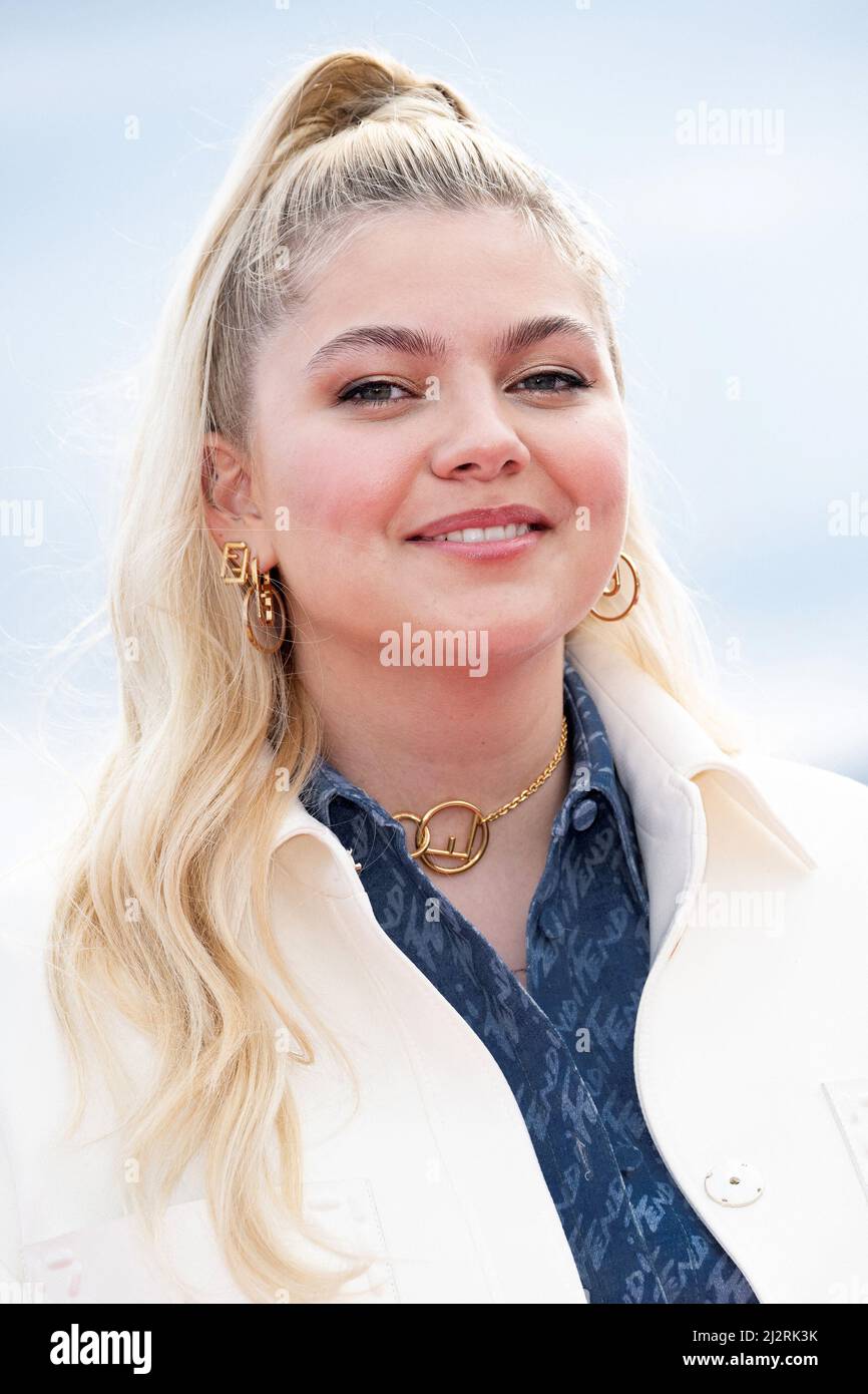 Louane Emera attends the Visions Photocall during the 5th Canneseries ...