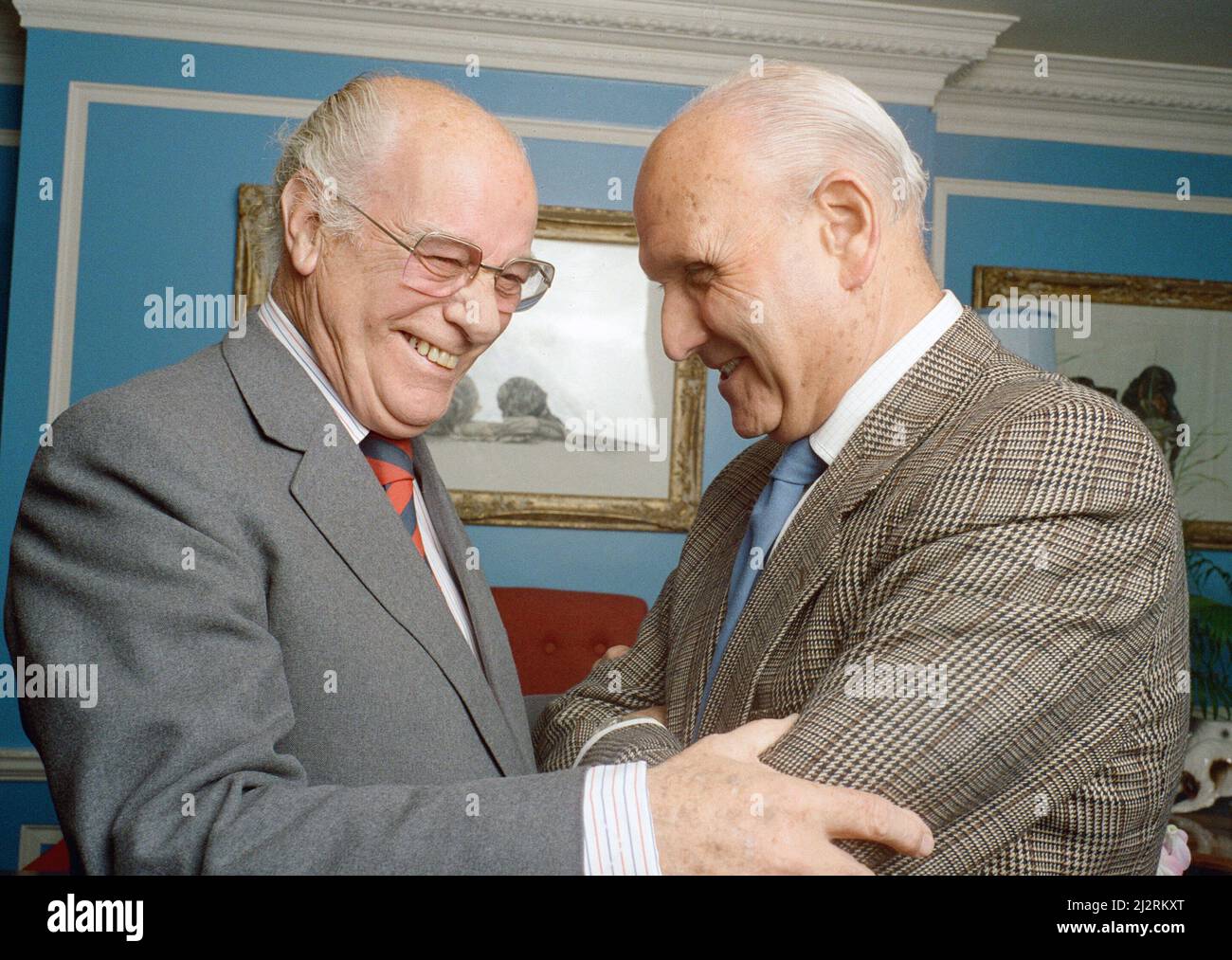 Carry On Columbus director Gerald Thomas (right) and Producer Peter ...