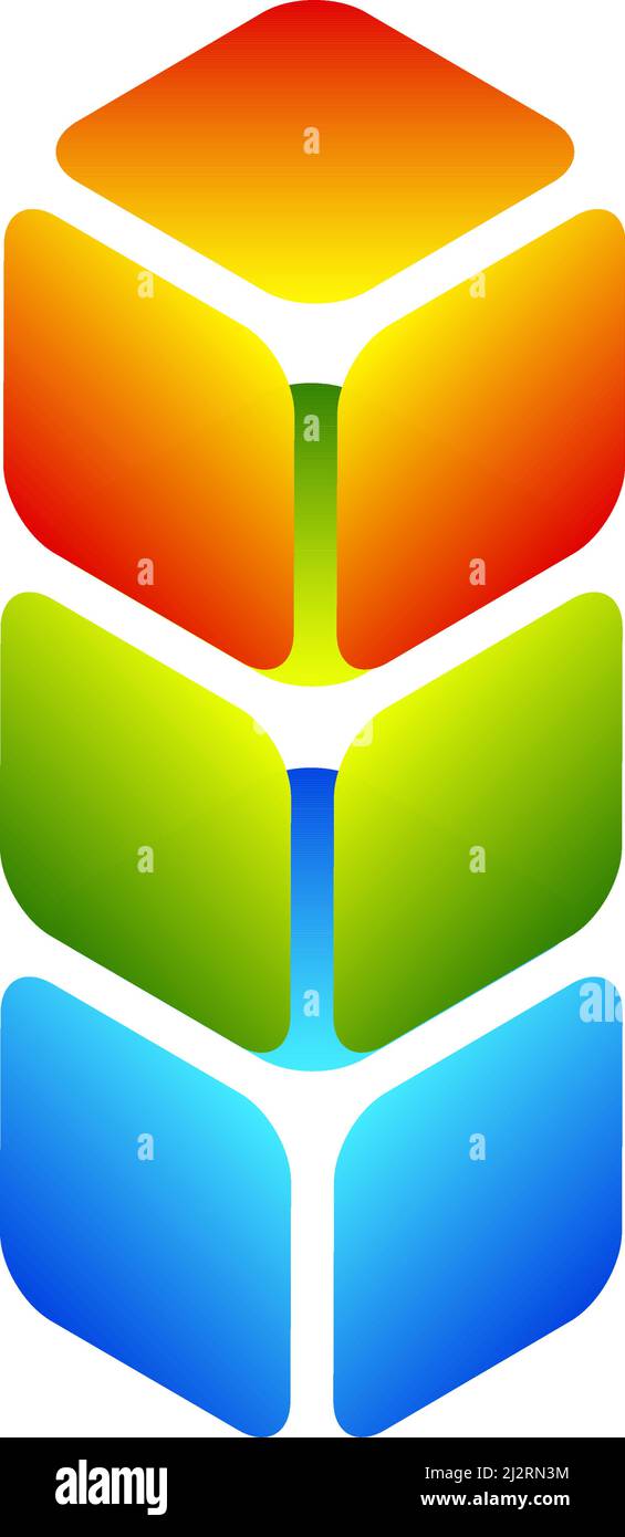 3d isometric cube(s) as construction, construct, building, technology ...