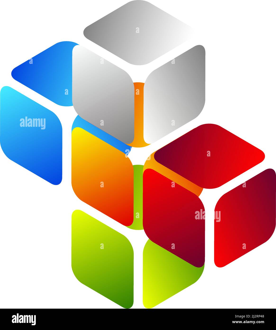 3d isometric cube(s) as construction, construct, building, technology ...