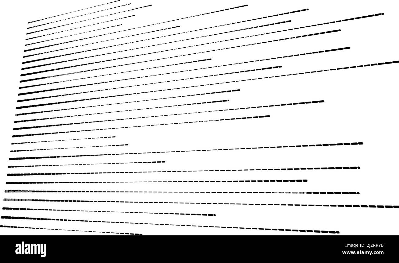 3D dynamic lines, stripes element in perspective geometric vector ...