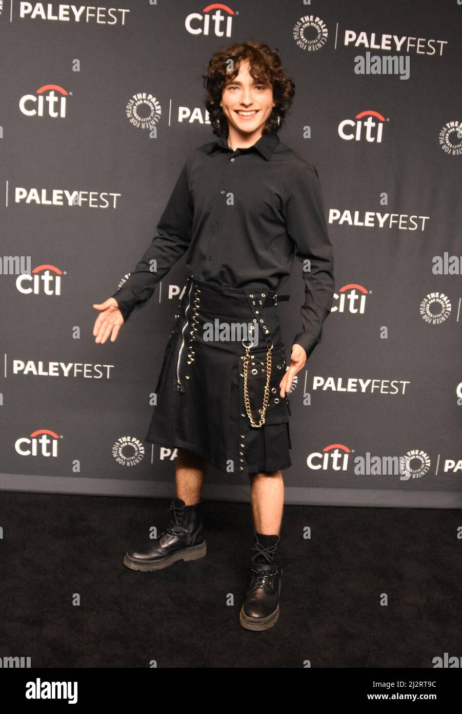 Hollywood, California, USA 3rd April 2022 Actor Alex Garfin attends The ...