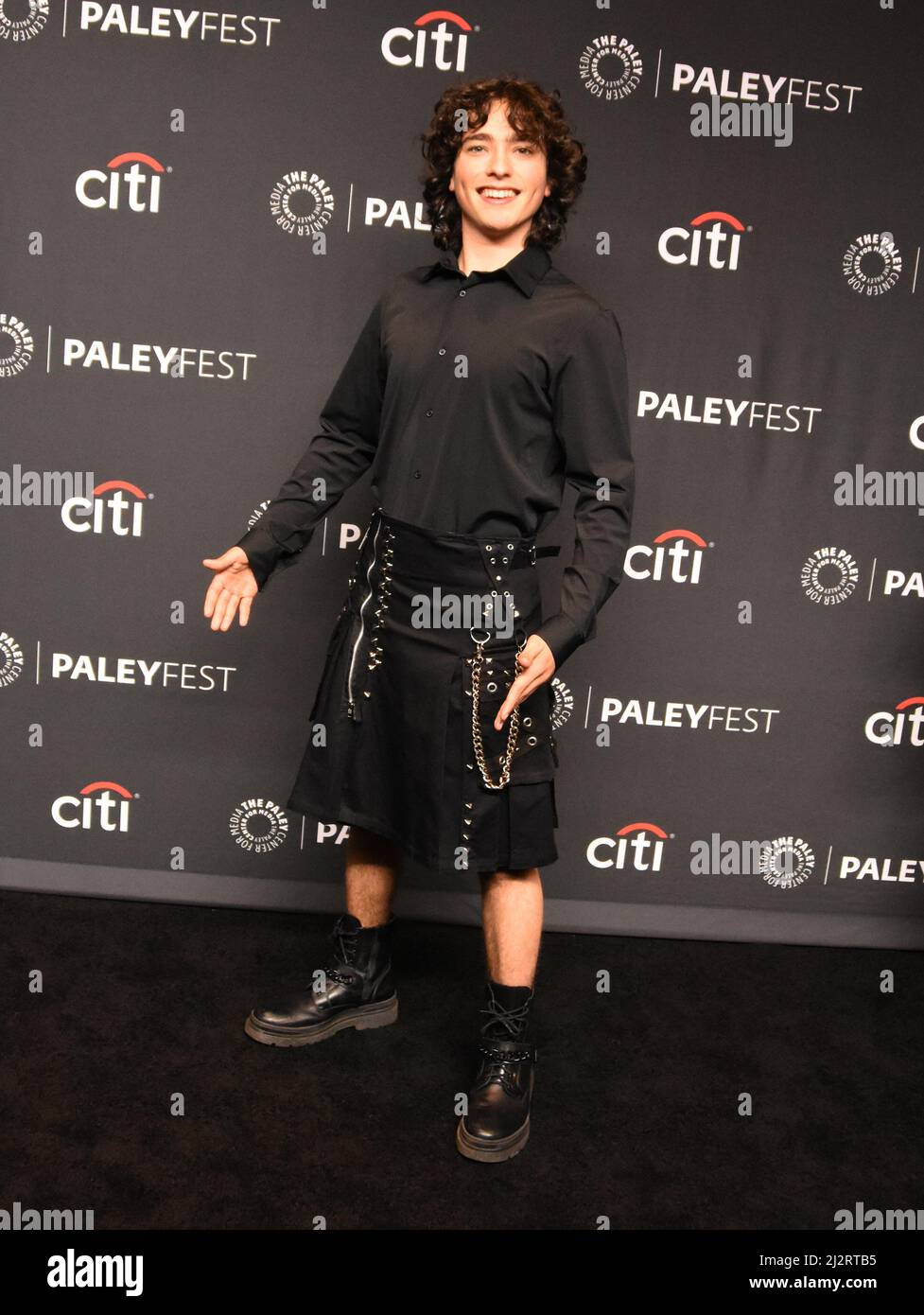 Hollywood, California, USA 3rd April 2022 Actor Alex Garfin attends The ...