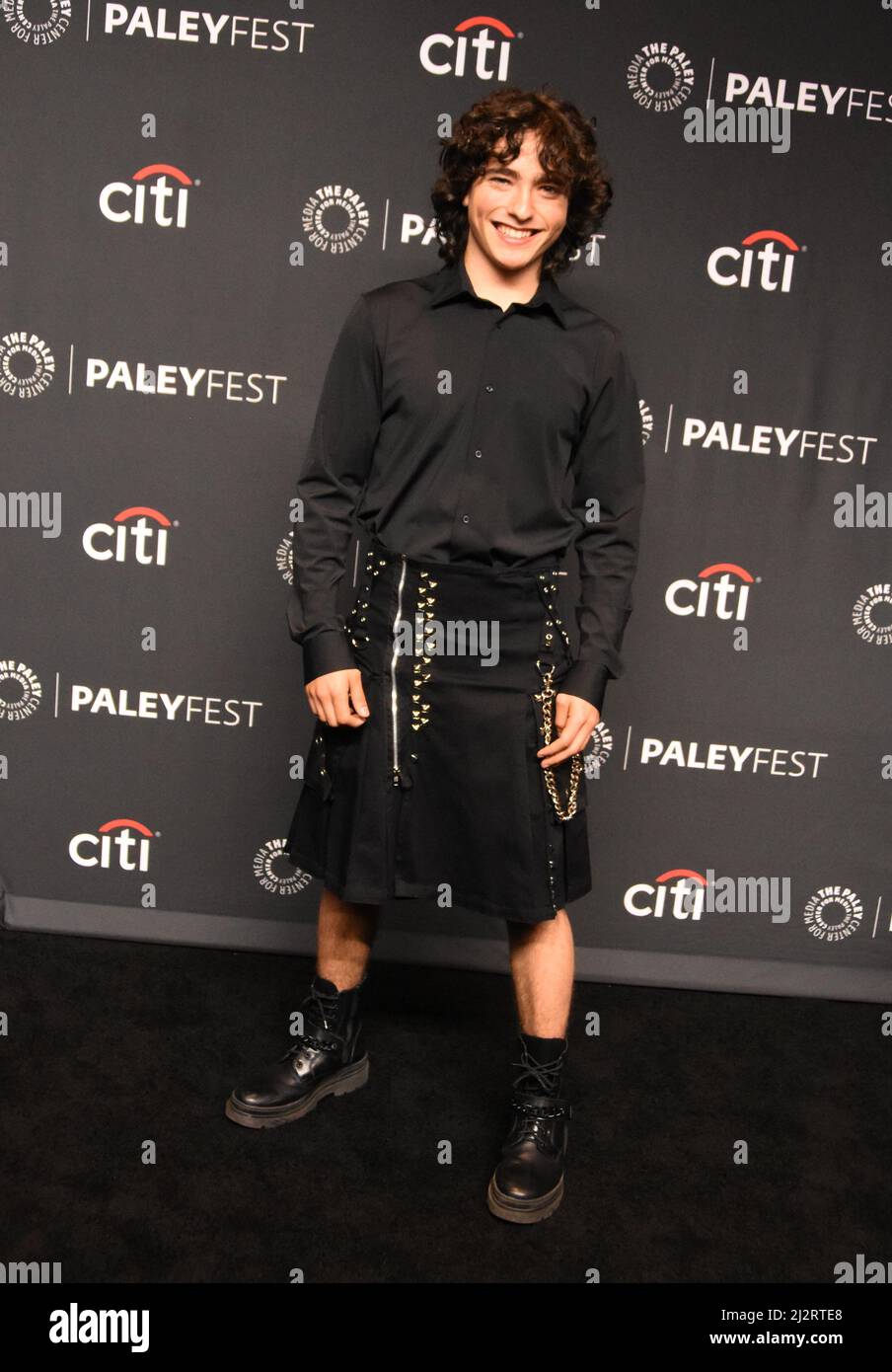 Hollywood, California, USA 3rd April 2022 Actor Alex Garfin attends The ...