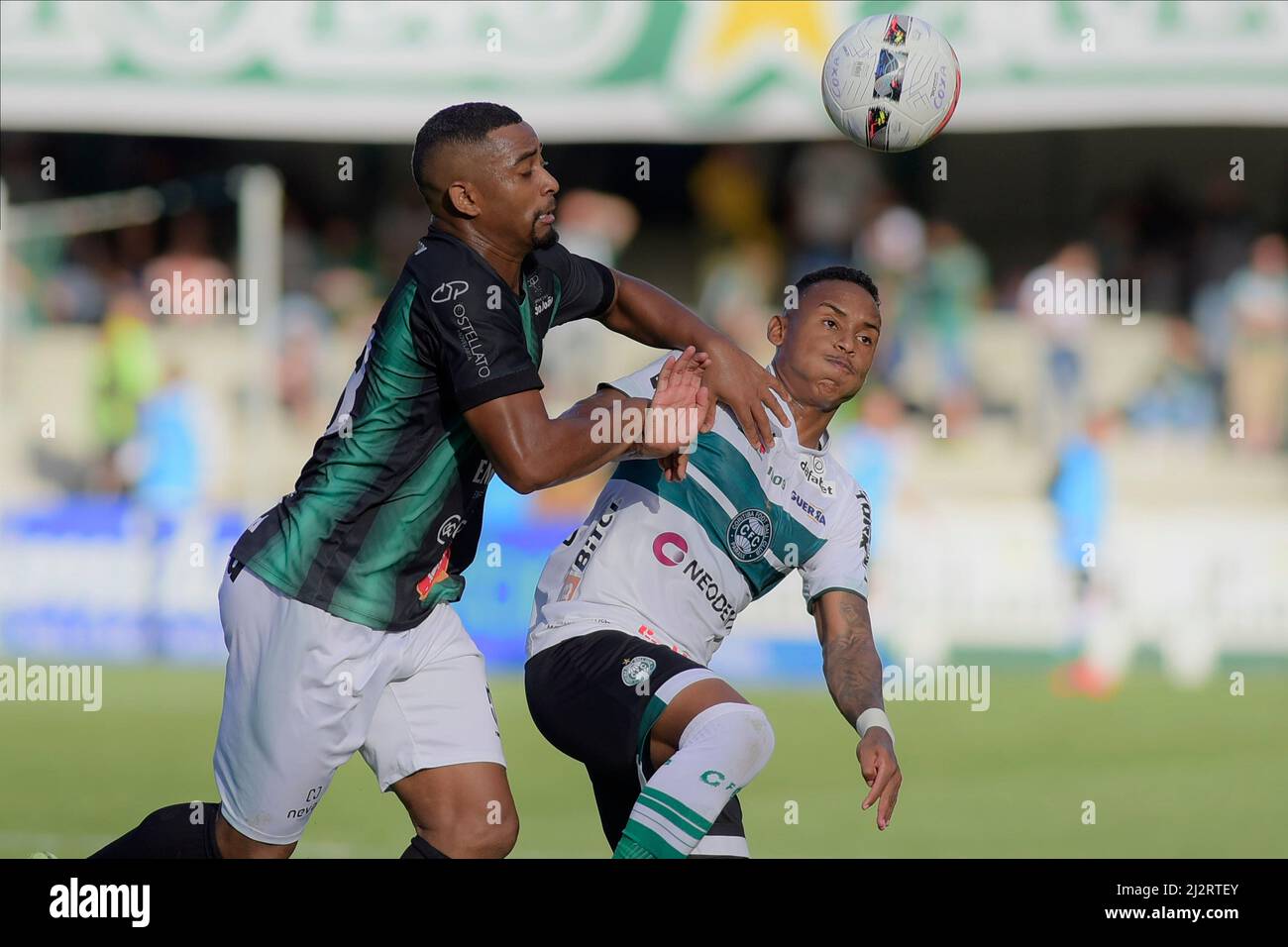 Curitiba, Brazil. 03rd Apr, 2022. Igor Paixão during Coritiba and Maringá. Final match of the ...