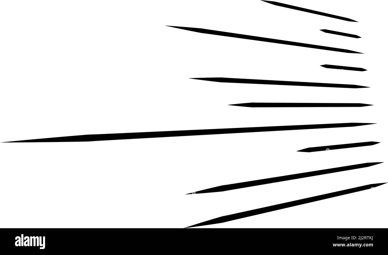3D dynamic lines, stripes element in perspective geometric vector ...