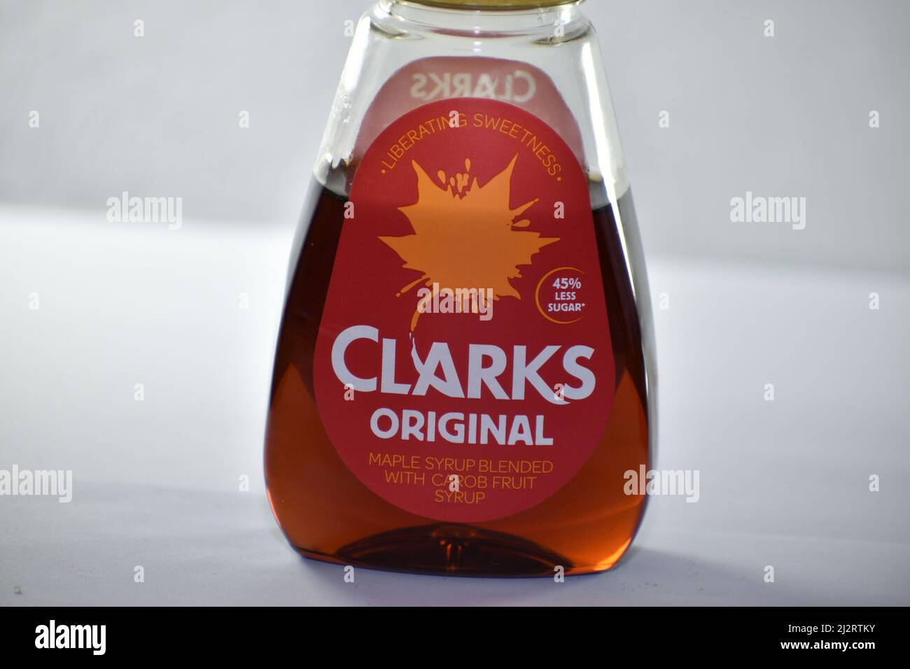 clarks original maple syrup Stock Photo - Alamy