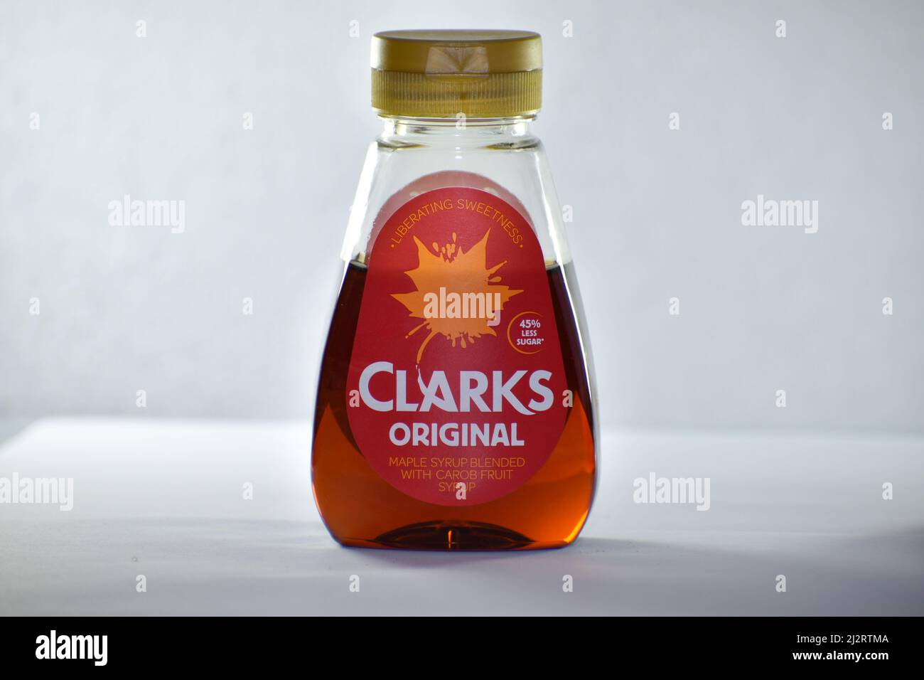 clarks original maple syrup Stock Photo - Alamy