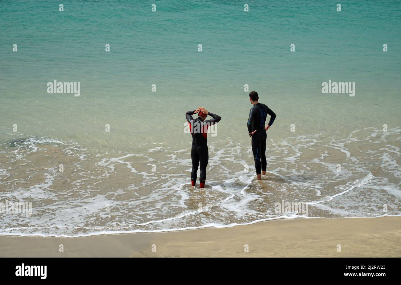 Triathlon triathlete swimmer hi-res stock photography and images - Alamy