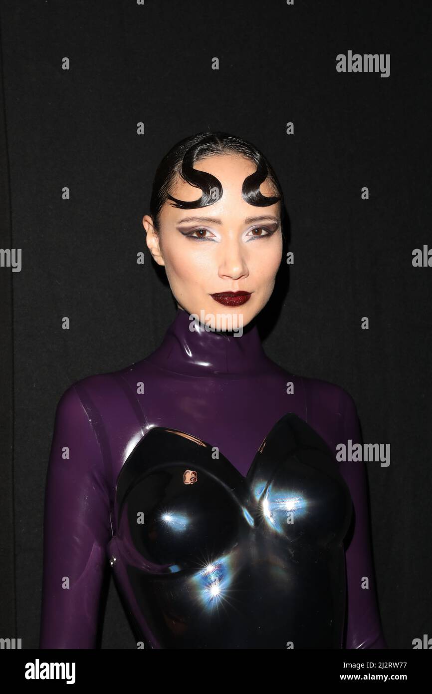 A model seen at On | Off Presents Jack Irving fashion show during ...