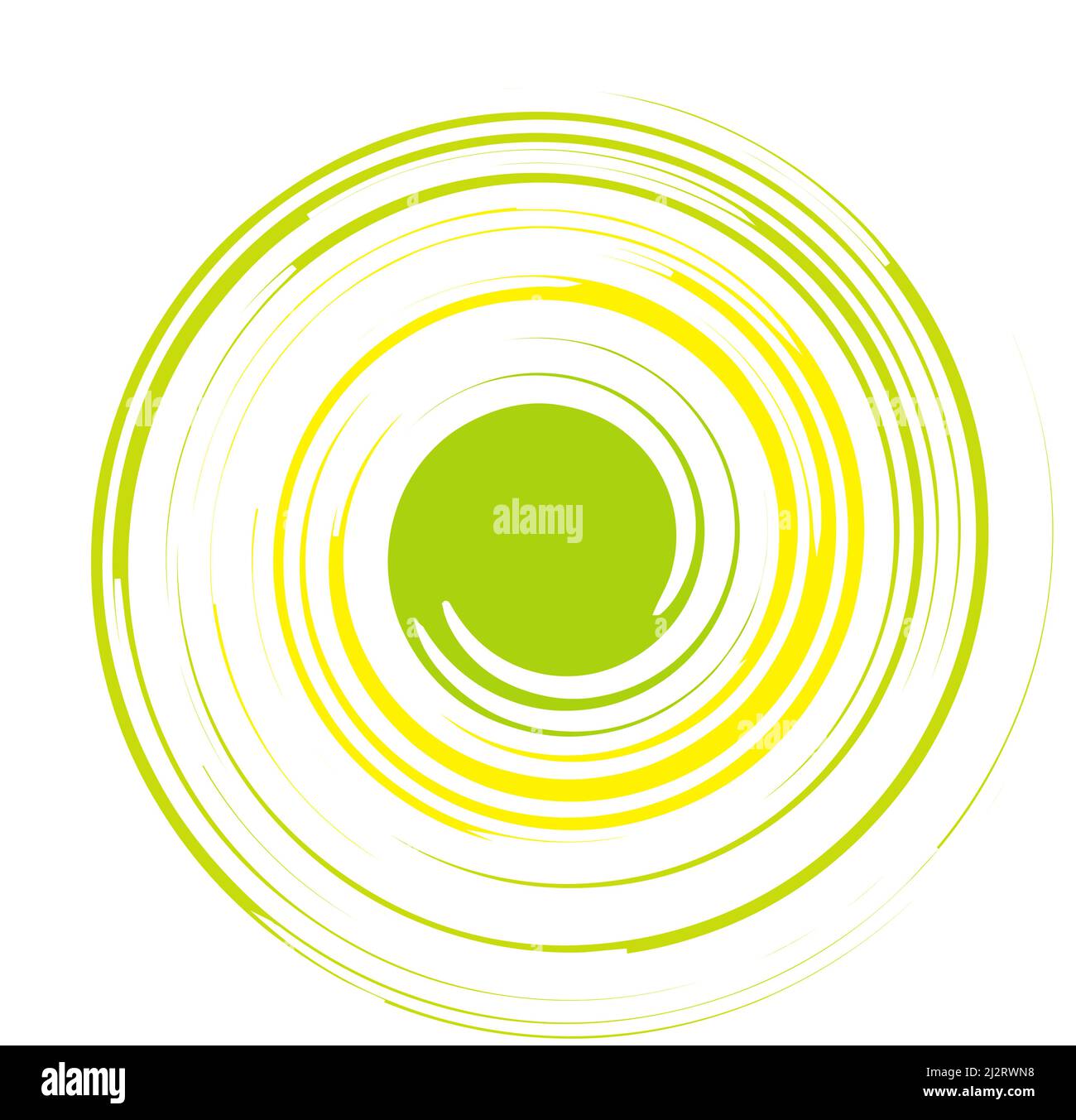 Detailed abstract spiral, swirl, twister, whirl design element vector ...