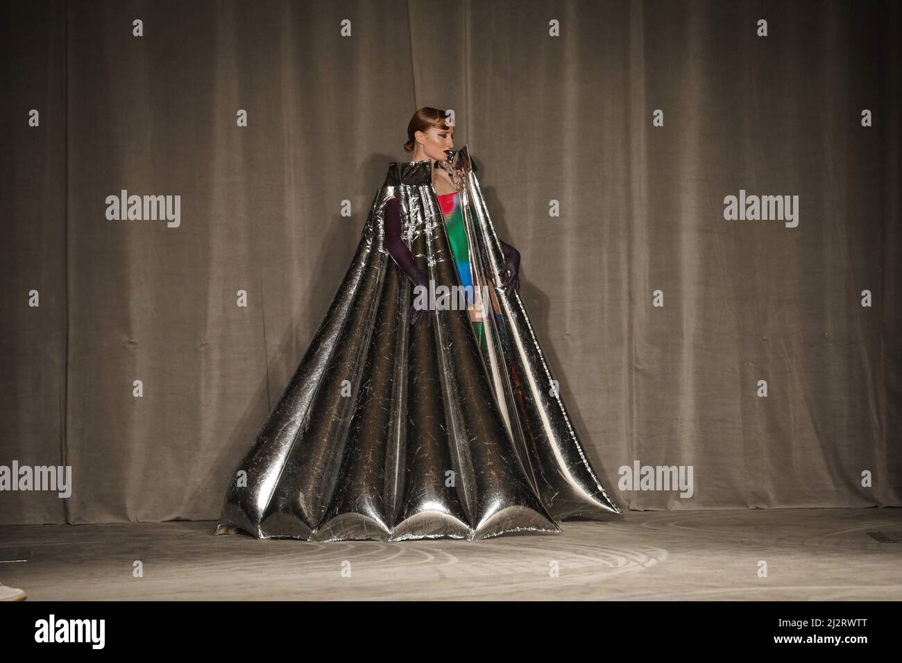 A model seen at On | Off Presents Jack Irving fashion show during ...